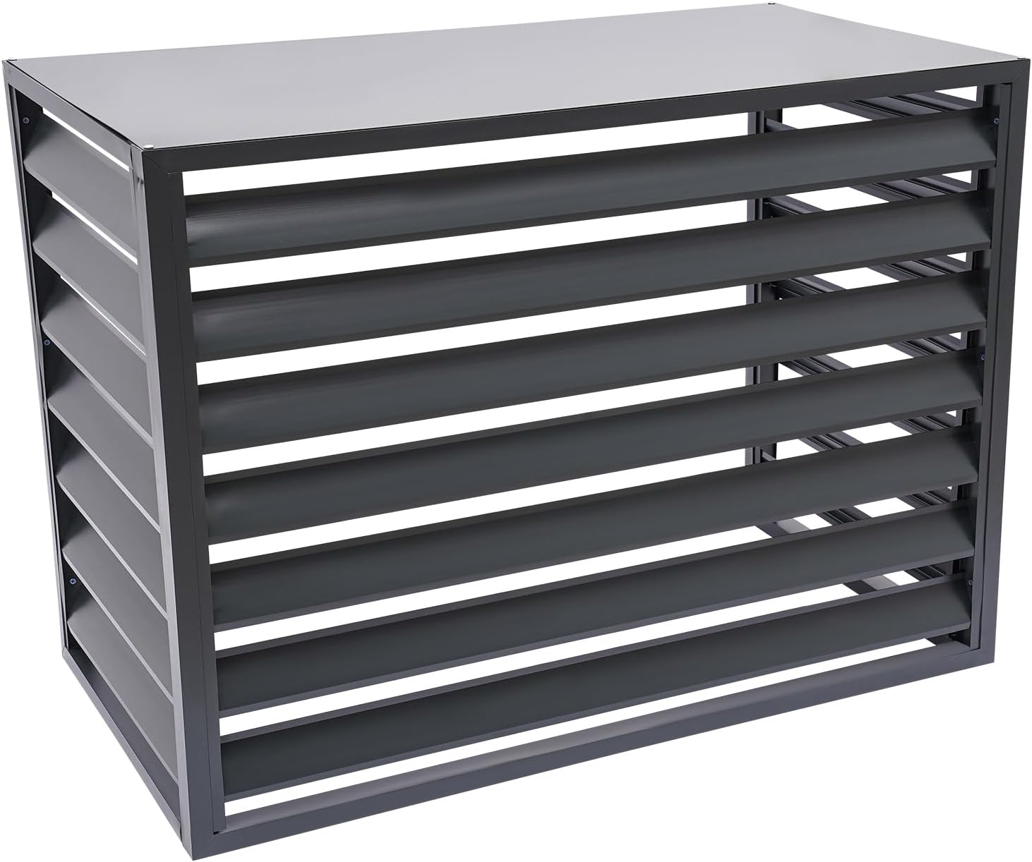 40 * 22 * 31in Air Conditioner Fence Screen, Aluminum Alloy Privacy ...