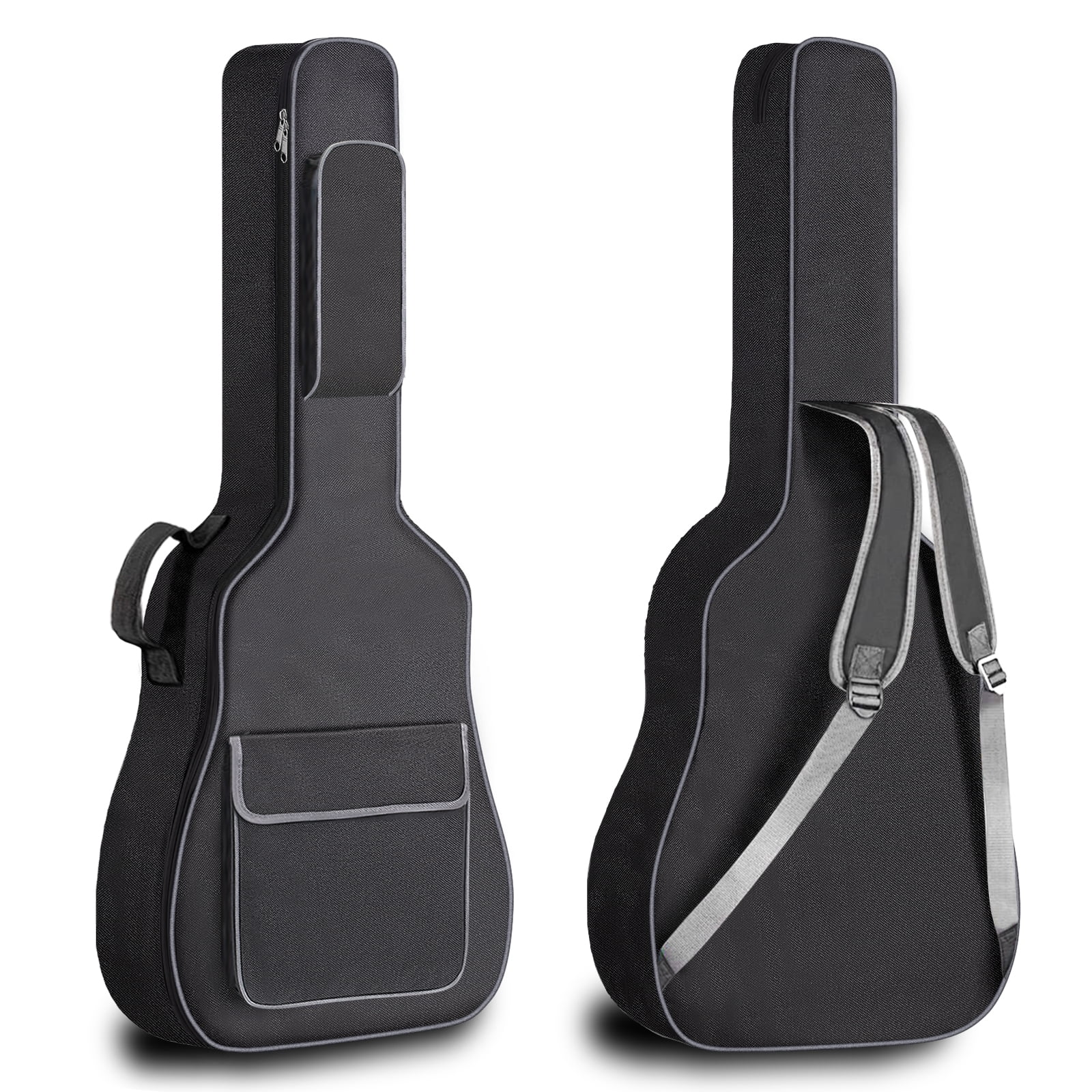 FANOTEK 40"/41" Acoustic Guitar Bag, 12mm Thickened Padding Waterproof ...