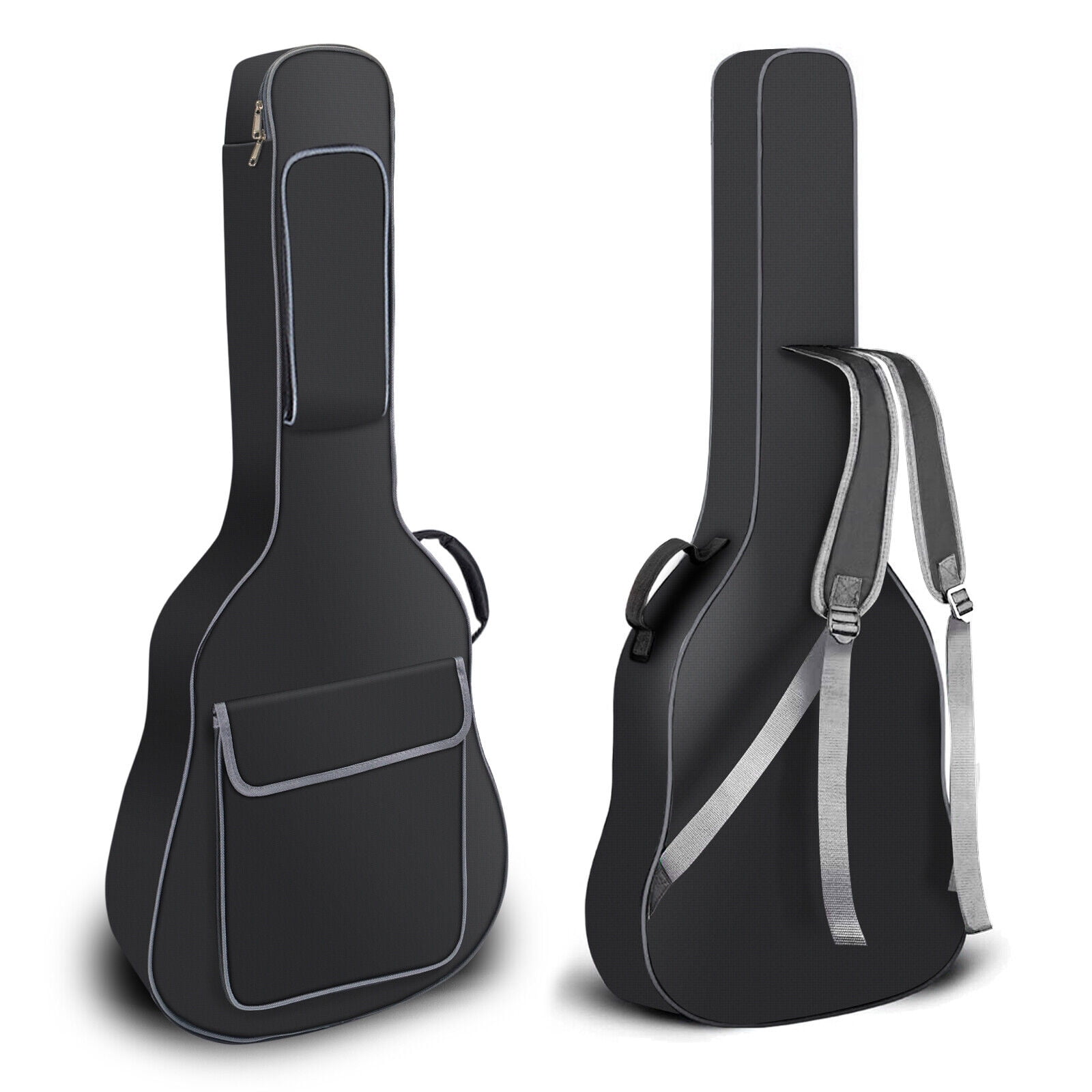 40"/41" Acoustic Guitar Bag, 12mm Thickened Padding Waterproof Guitar ...