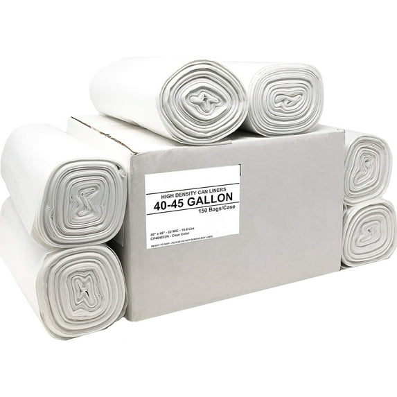 40-45 Gallon Trash Bags | 150 Count |Heavy Duty | Bulk | SuperValue ...