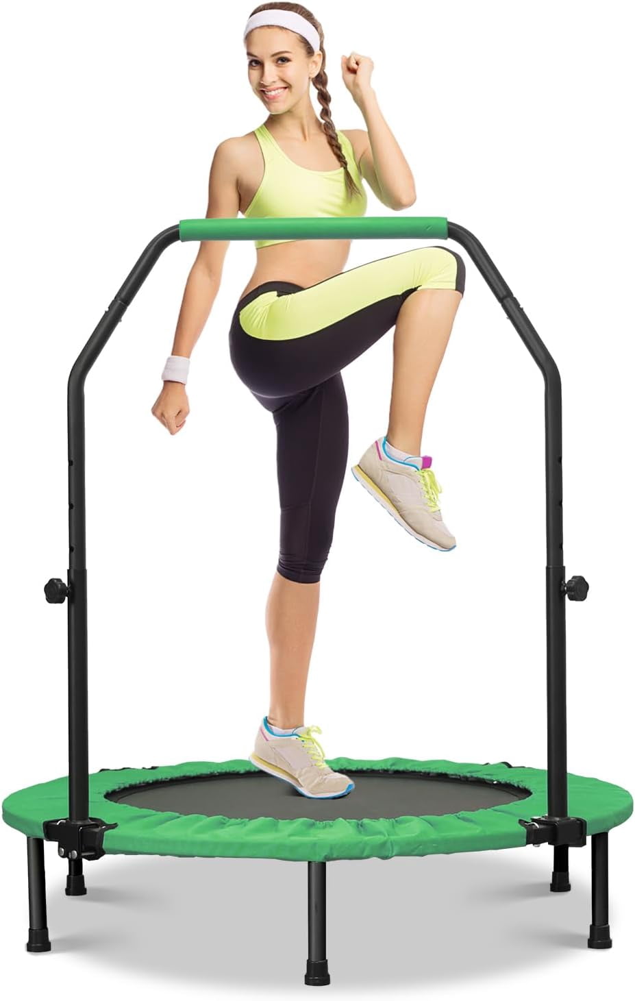 40"/48" Rebounder Trampoline for Adults Mini Trampoline for Adults and ...