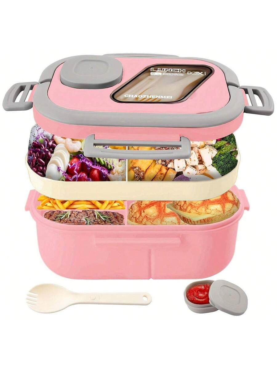 40.5 Oz.Large Salad Bowl,1 Adult Bento Box, Salad Container, Large ...