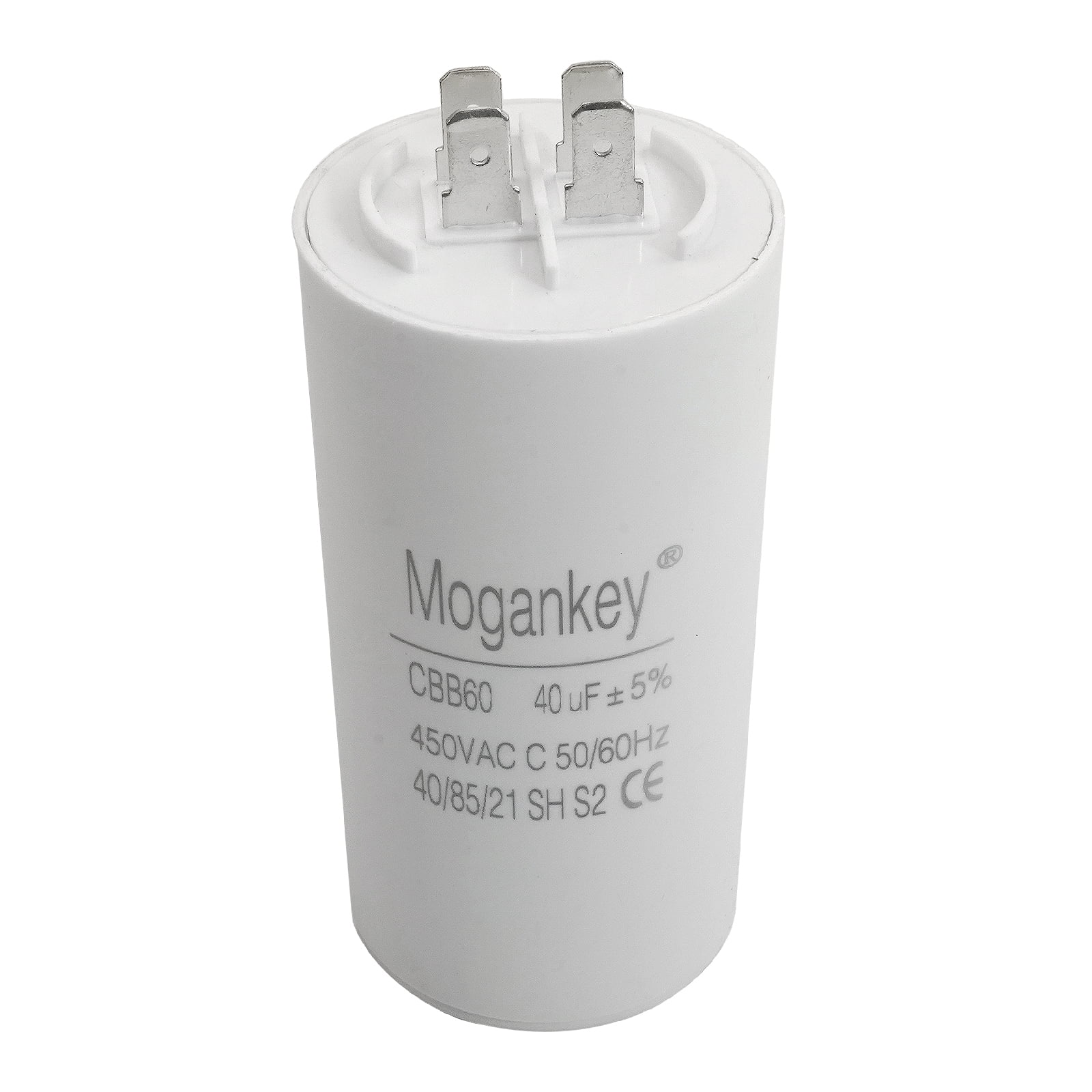 40±5 uf/MFD 450VAC Round Run Start Capacitor for AC Motor Run or Fan ...