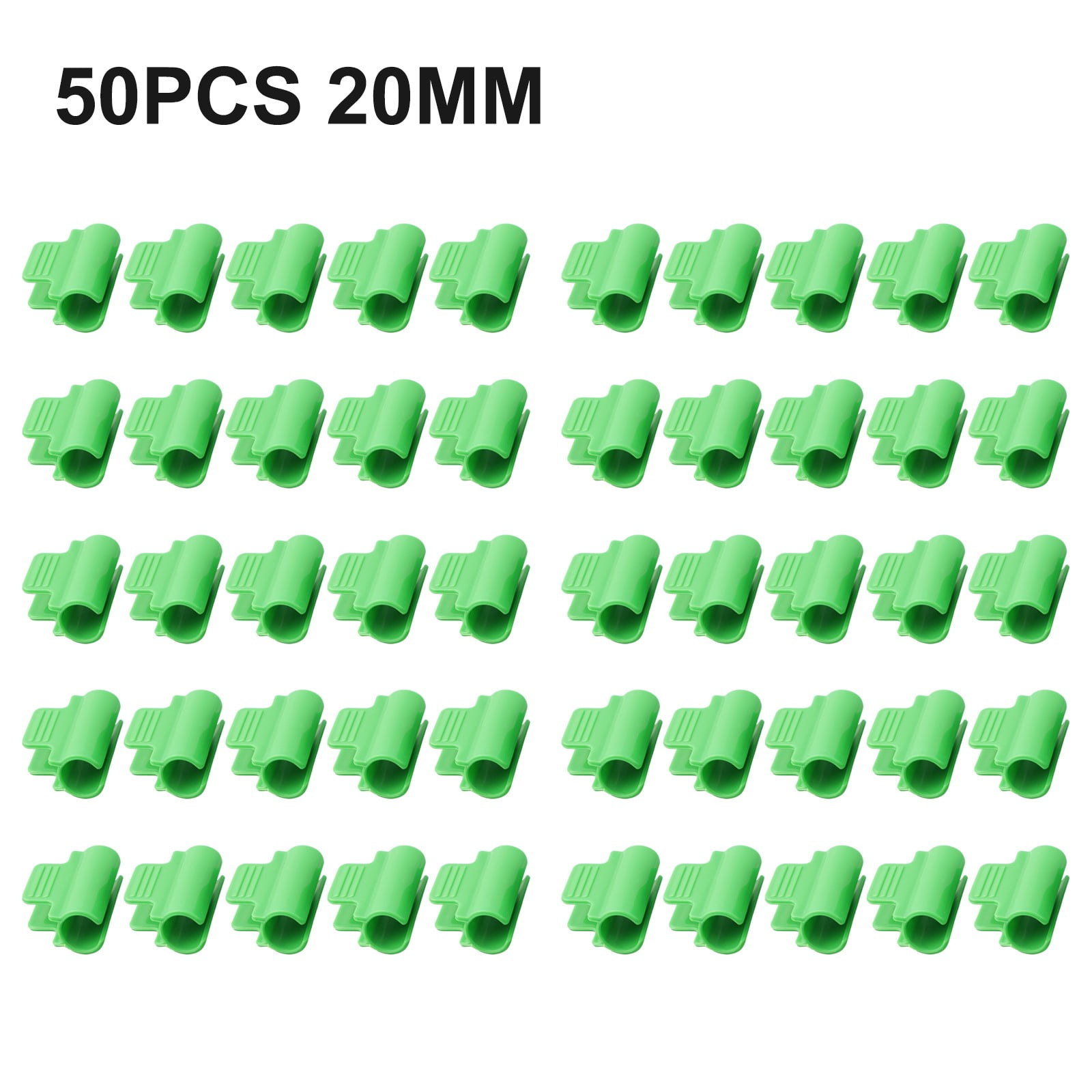 40/50Pcs Greenhouse Clamps Plastic Cover Netting Tunnel Film Hoop Clips ...