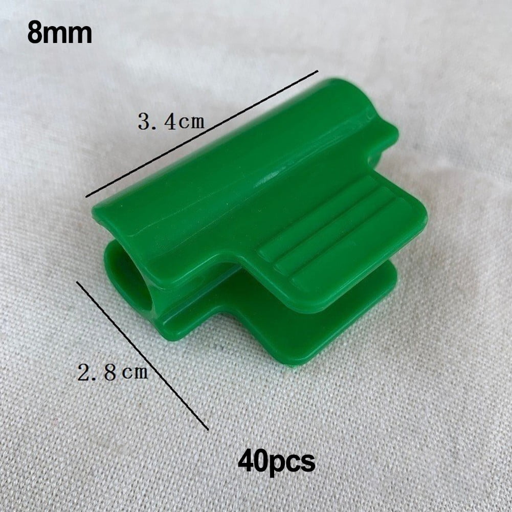 40/50PCS Greenhouse Clamps Plastic Cover Netting Tunnel Film Hoop Clips ...