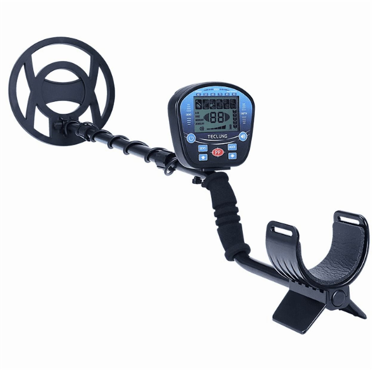 40-52 in. Metal Detector with 4 Operation Modes, Length Adjustable ...