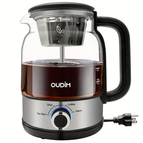 40.58oz Electric Coffee Maker & Tea Infuser - 600W BPA-Free ...