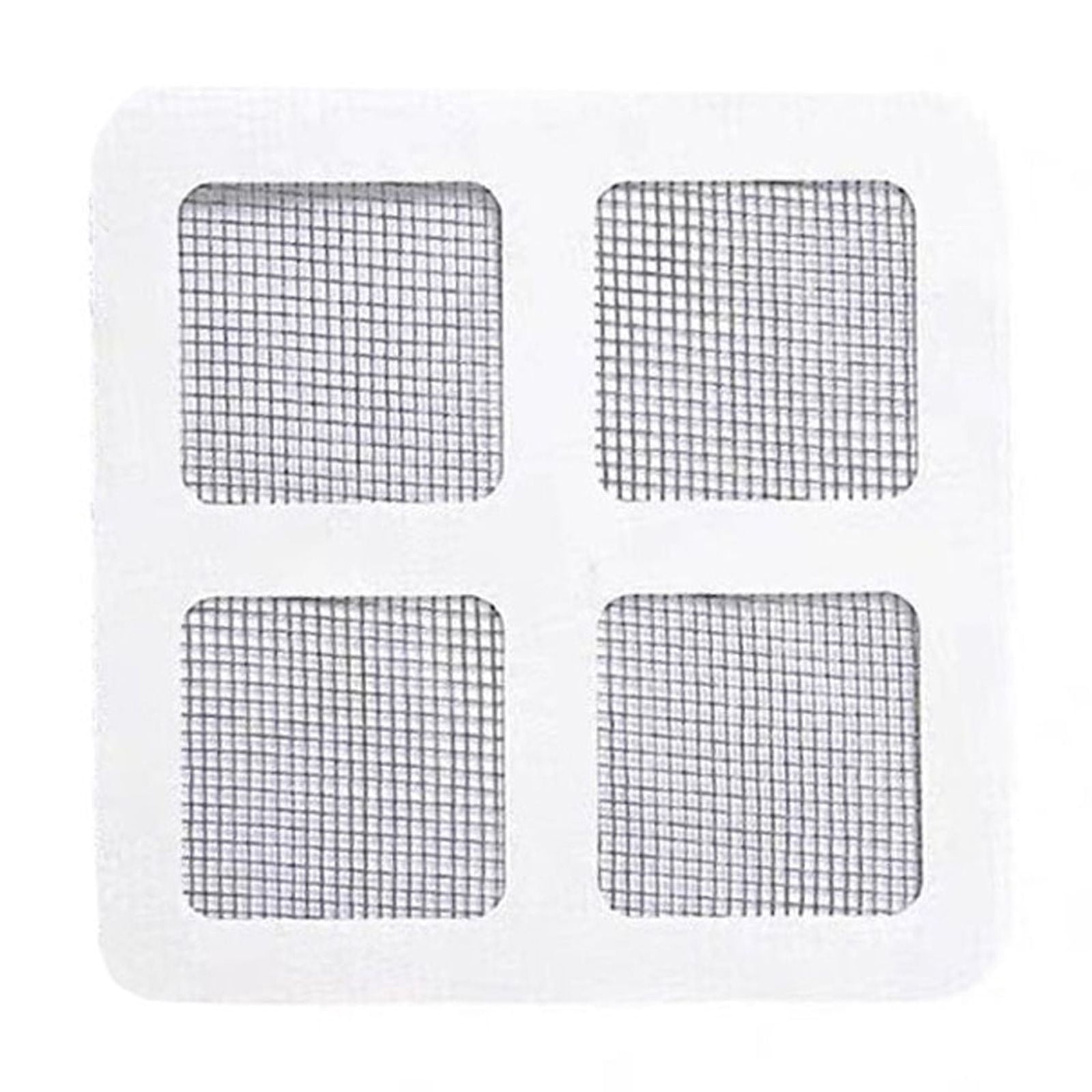 40/60/80 Pack Disposable Shower Drain Hair Catcher - 4x4in Mesh ...