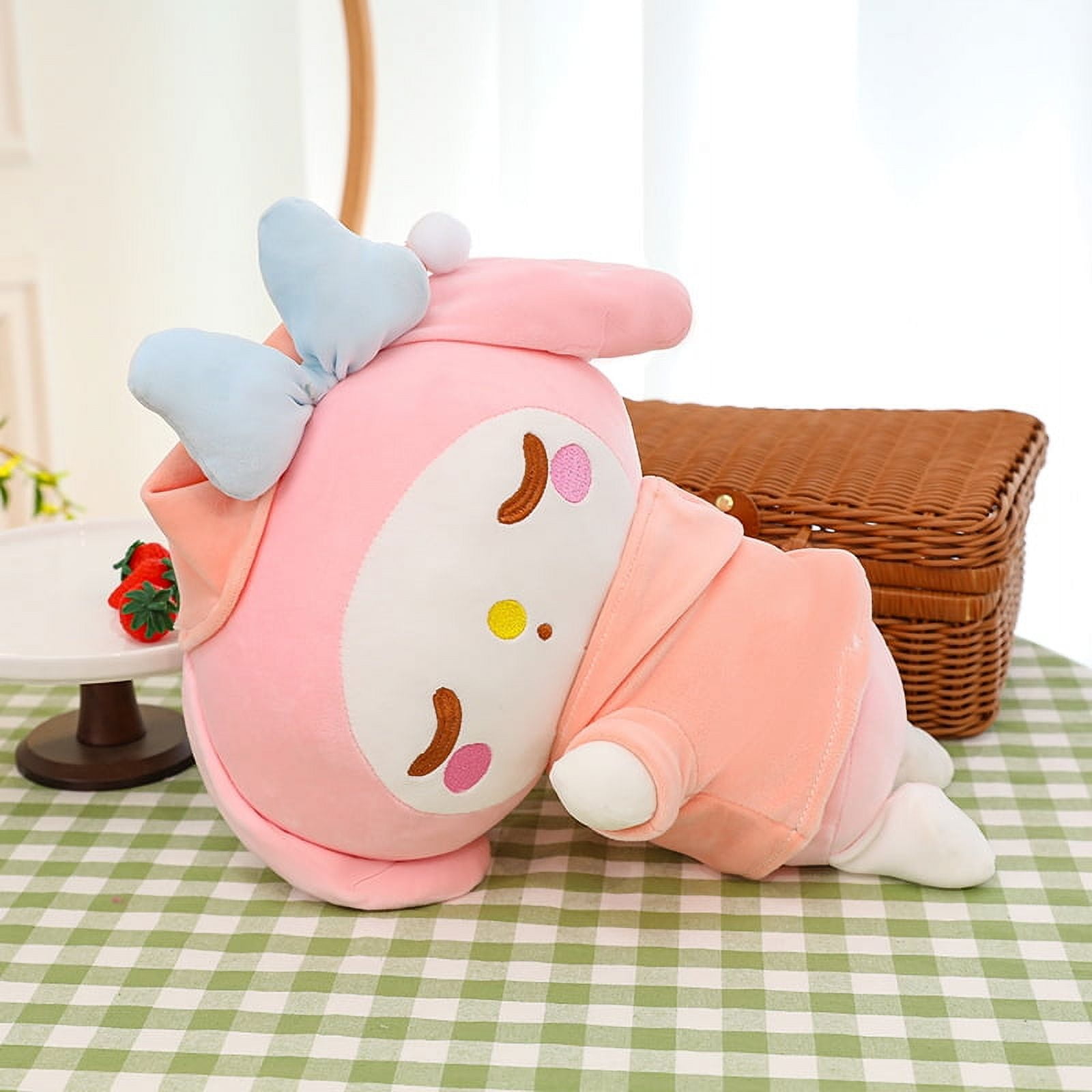40/60/80cm Plushier Cinnamoroll Doll Melody Kuromi Dolls Plushie Toy ...