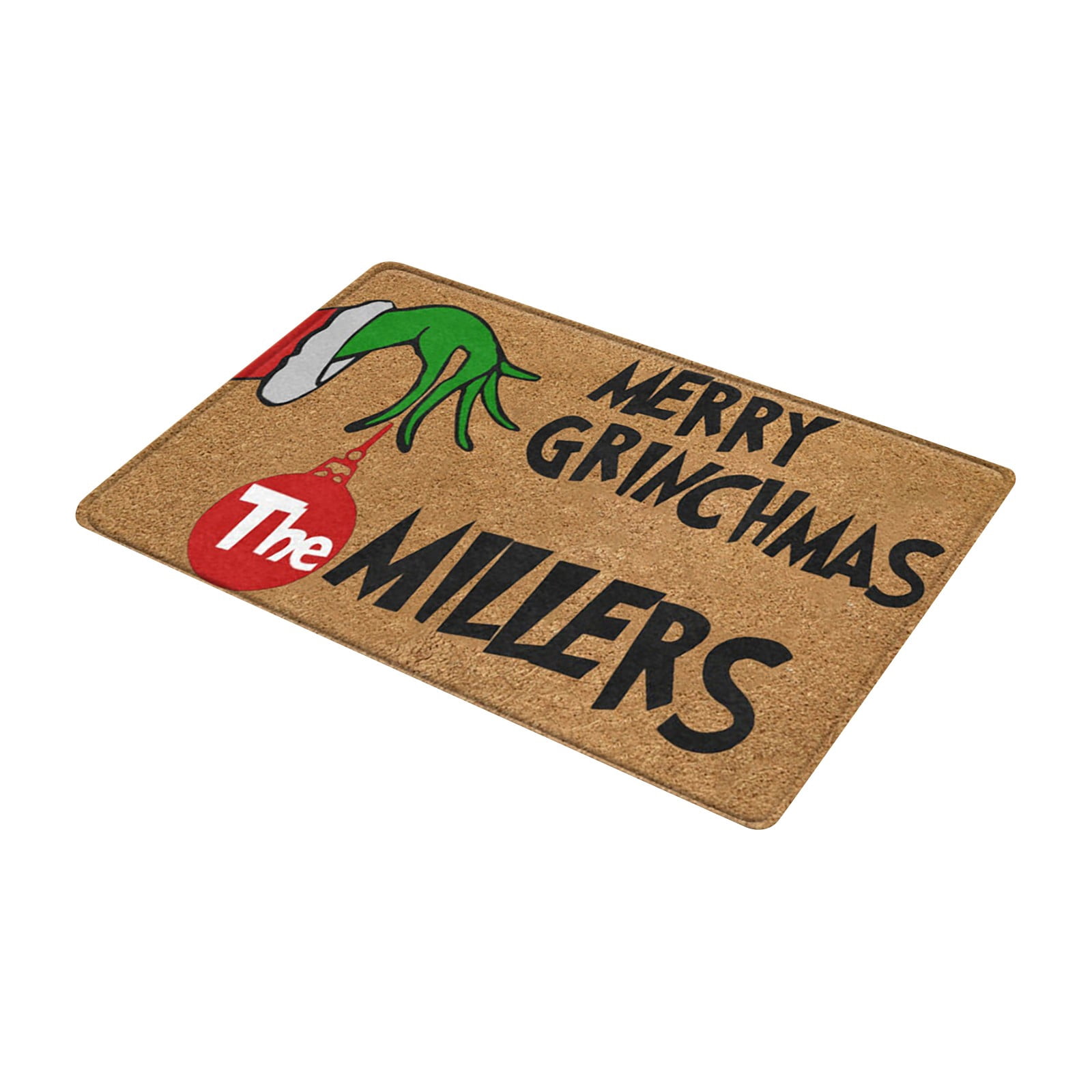 40*60CM Grinch Door Mat Grinch Rug, Merry Grinchmas Mat Outdoor ...