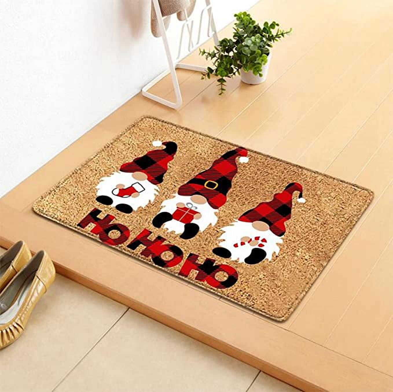 40*60cm Christmas Blanket Christmas Festival Decoration Front Door ...