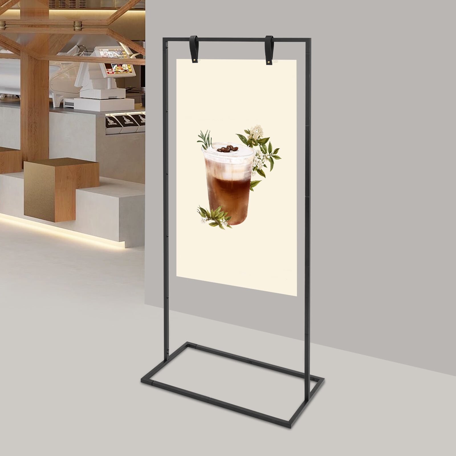 40*76.5*179cm Adjustable Floor Standing Wedding Welcome Sign Stand ...