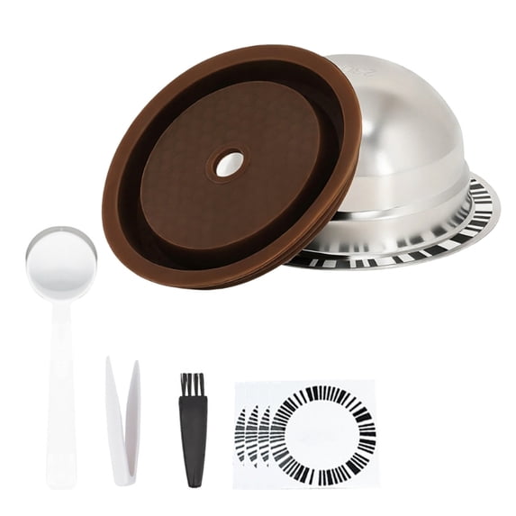 40/80/150/230ML Stainless Steel Reusable Coffee Pod For Coffee Machine ...