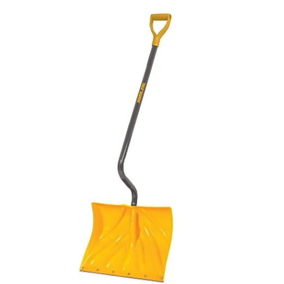 40.80 in. Steel Handle Plastic Combo Pusher and Snow Shovel - Walmart.com