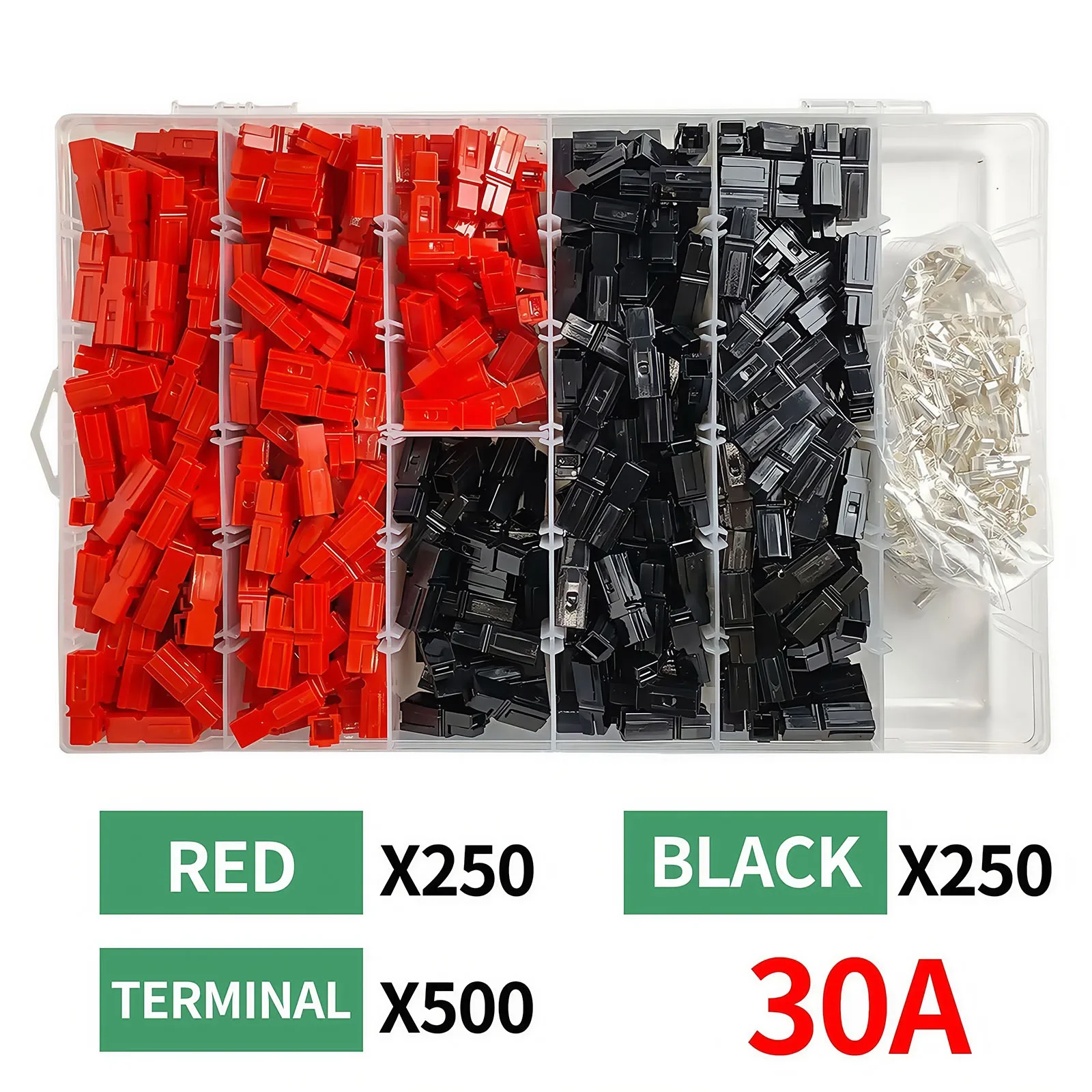 40/90/200/500Pcs Anderson 30A Single Pole High Current Electric ...