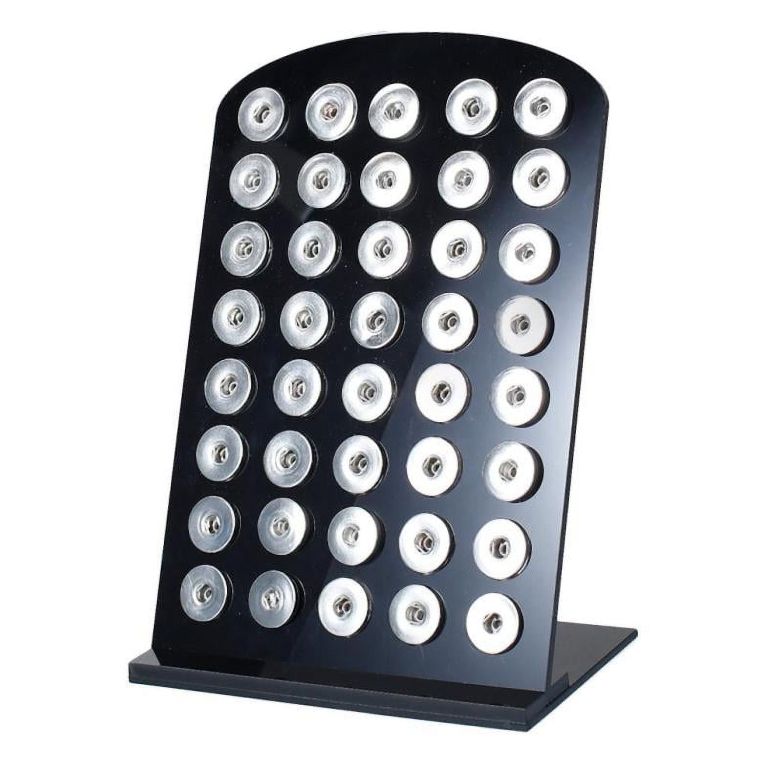 40 Acrylic Snap Display Holder Snap Jewelry Fits 18MM 20MM Ginger Charm ...