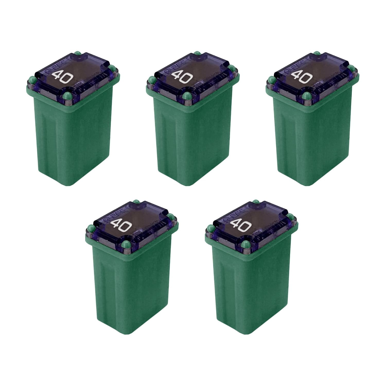 40 Amp M-Case Micro FMM Fuse 15mm for Pickup Trucks, Cars and SUVs (40A ...