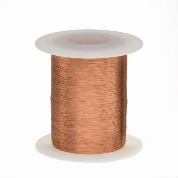 40 Awg Gauge Enameled Copper Magnet Wire 2 Oz 4152' Length 0.0034 155C ...