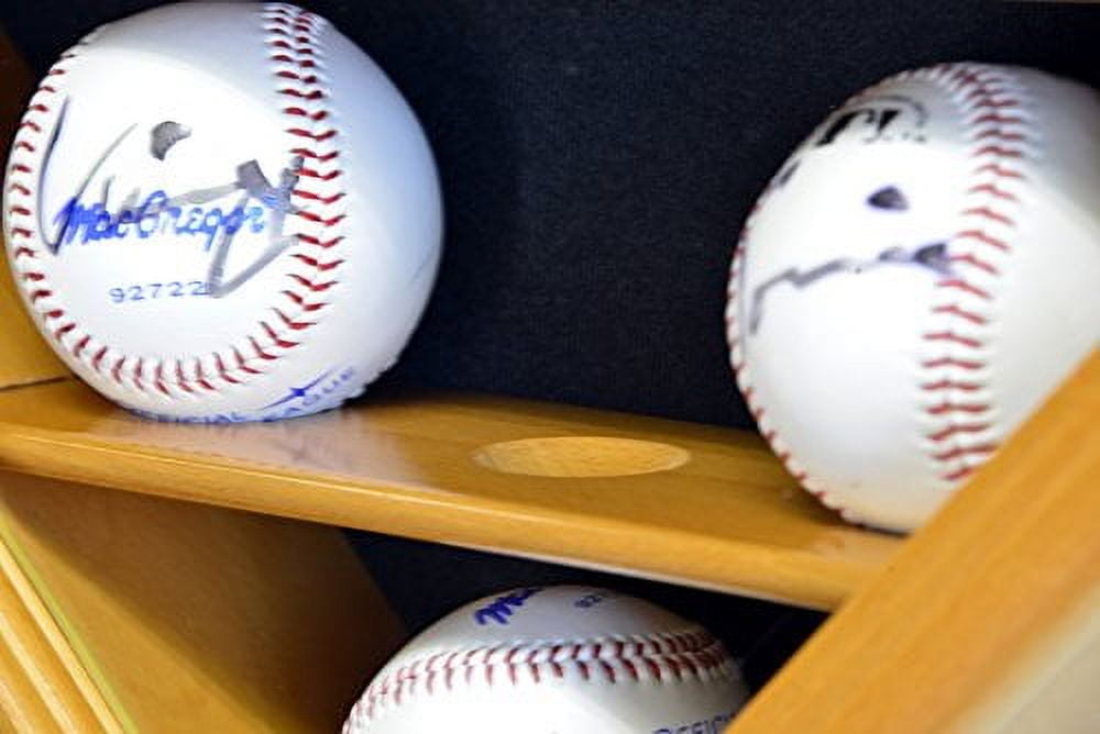 40 Baseball Ball Display Case Cabinet Holder Wall Rack w/98% UV ...