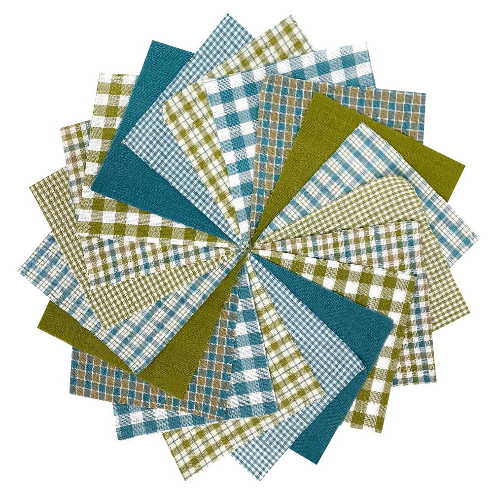 JCS 40 Bluegrass Homespun Cotton Charm Pack Quilt, Full - Walmart.com