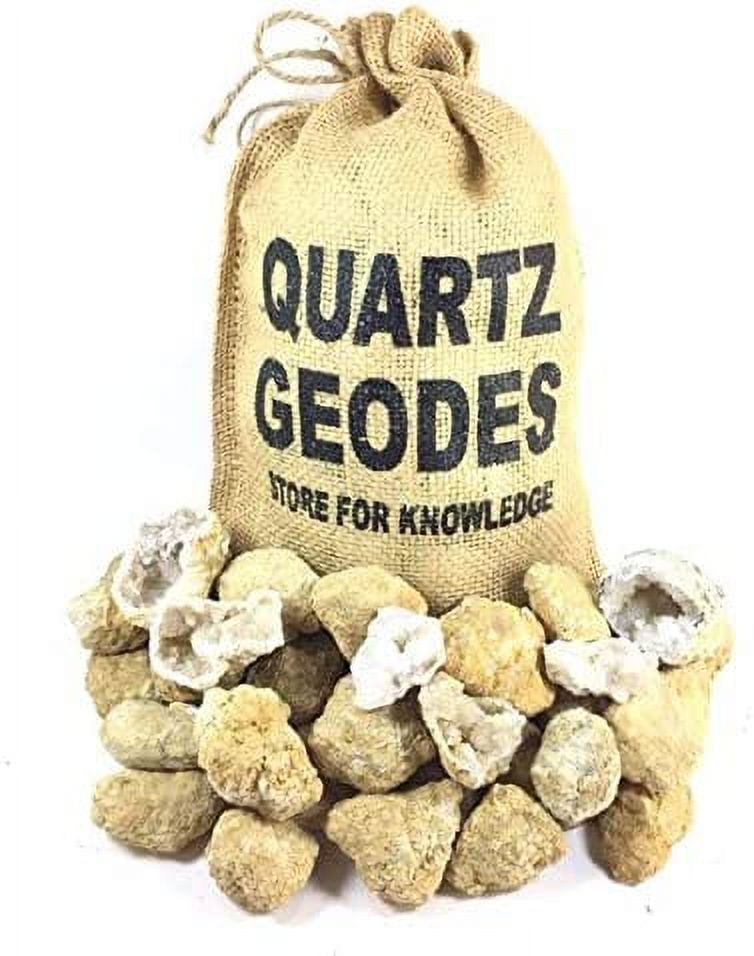 40 Break Your Own Geodes Crystals Bulk Pack - Whole Moroccan 1.5 ...