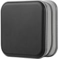 40 Capacity CD Storage Case, Hard Shell DVD Holder with Zipper ...