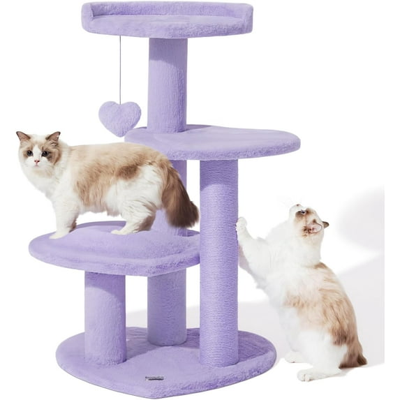 40 Cat Tree for Indoor Cats Multi Level Cat Tower with Cat Scratching ...