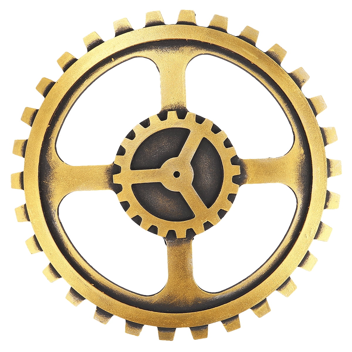 40 Cm 40cm Wooden Industrial Wind Gear Wall Hanging Home Decor Retro ...