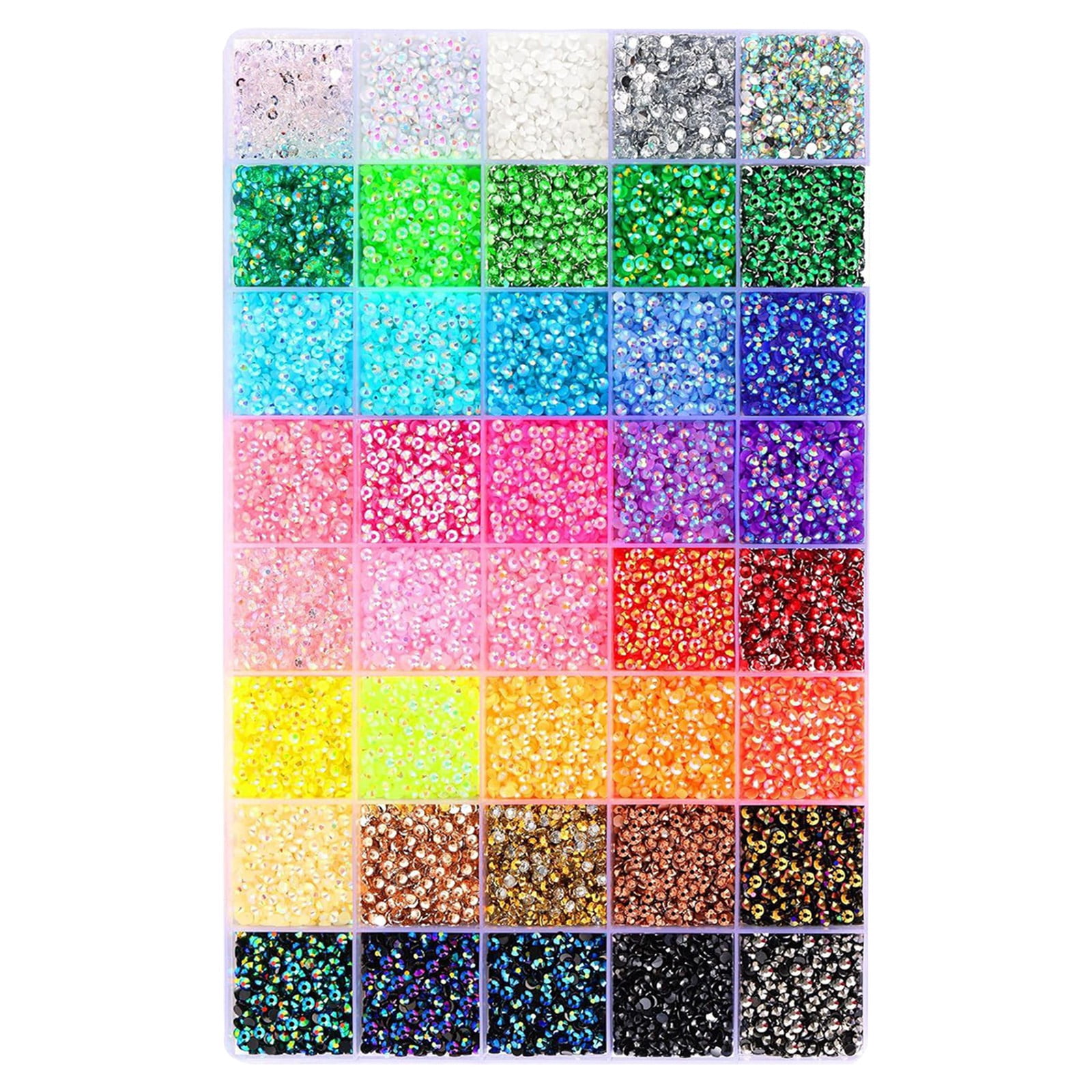40 Colors Resin Jelly Rhinestones for Bedazzling, 3mm 32000 Pcs ...