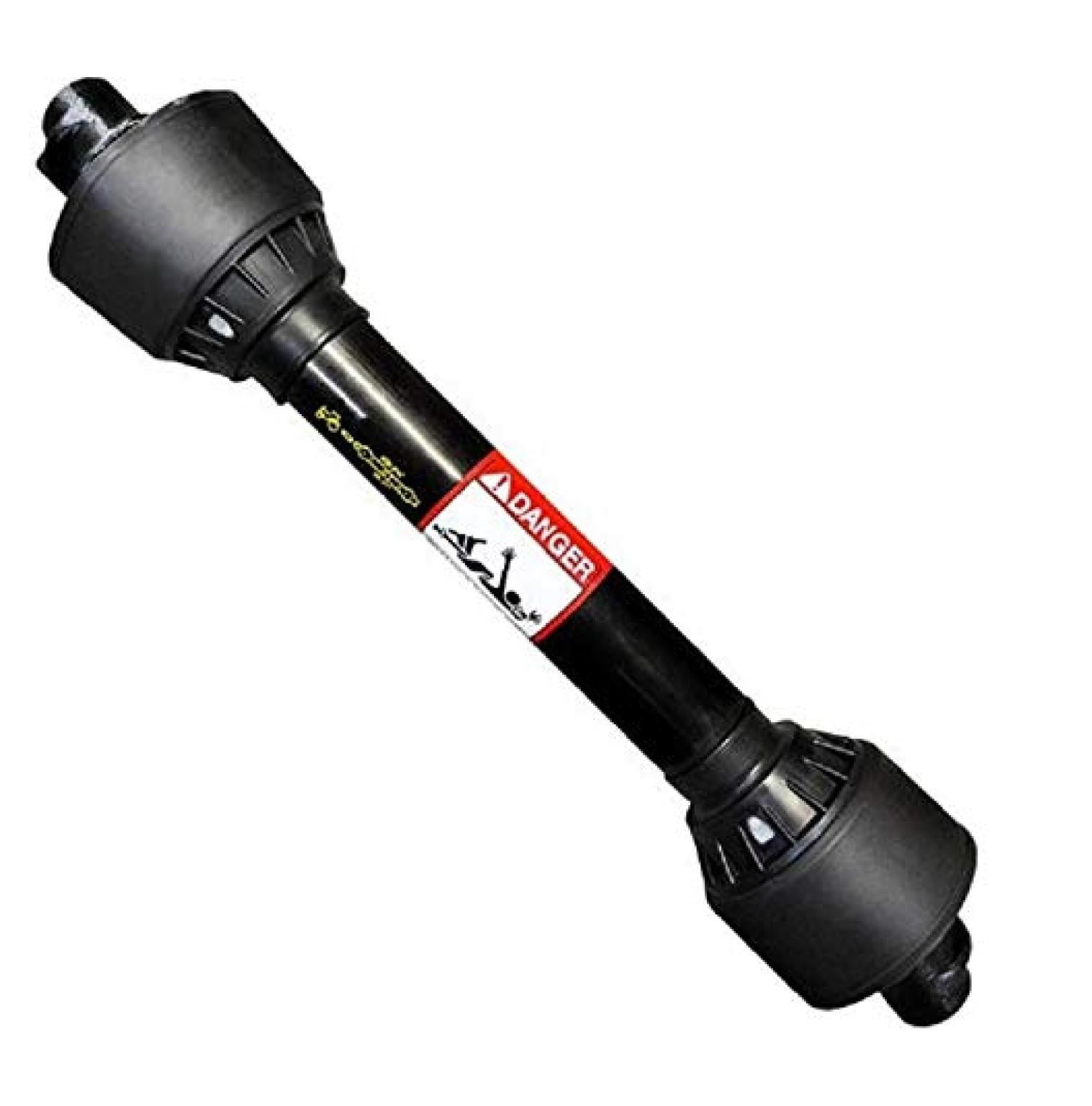 40" Complete Economy PTO Driveline 1-3/8" x 6 Spline QD Both Ends ...
