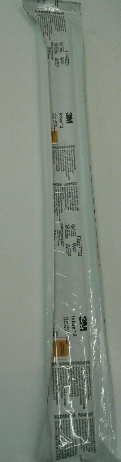 40-Count 3M 6640 Loban Surgical Drape 2 Antimicrobial Incise Drape ...