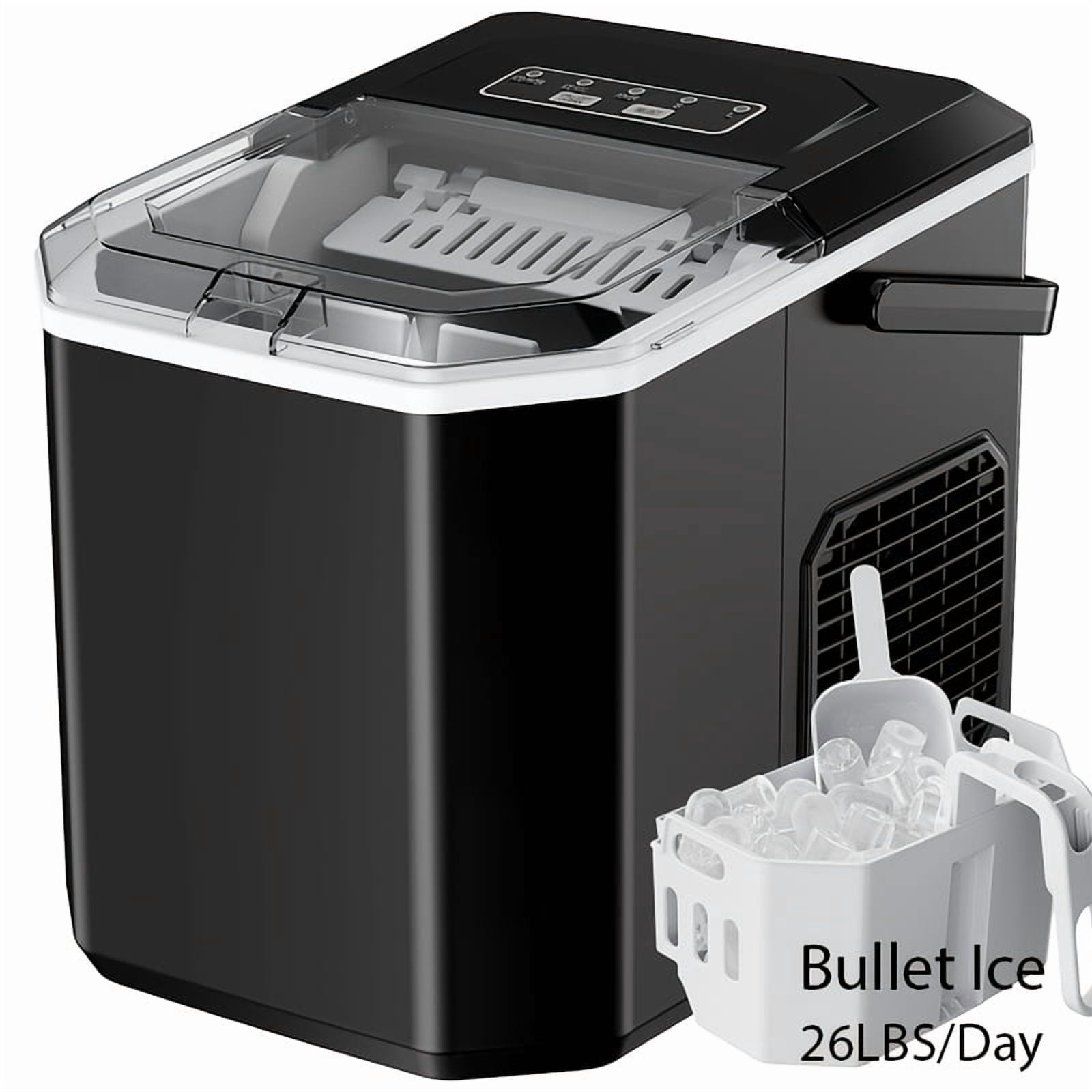 UP TO 40% OFF Countertop Ice Maker: 35LBS Chewable Nugget & 26LBS ...