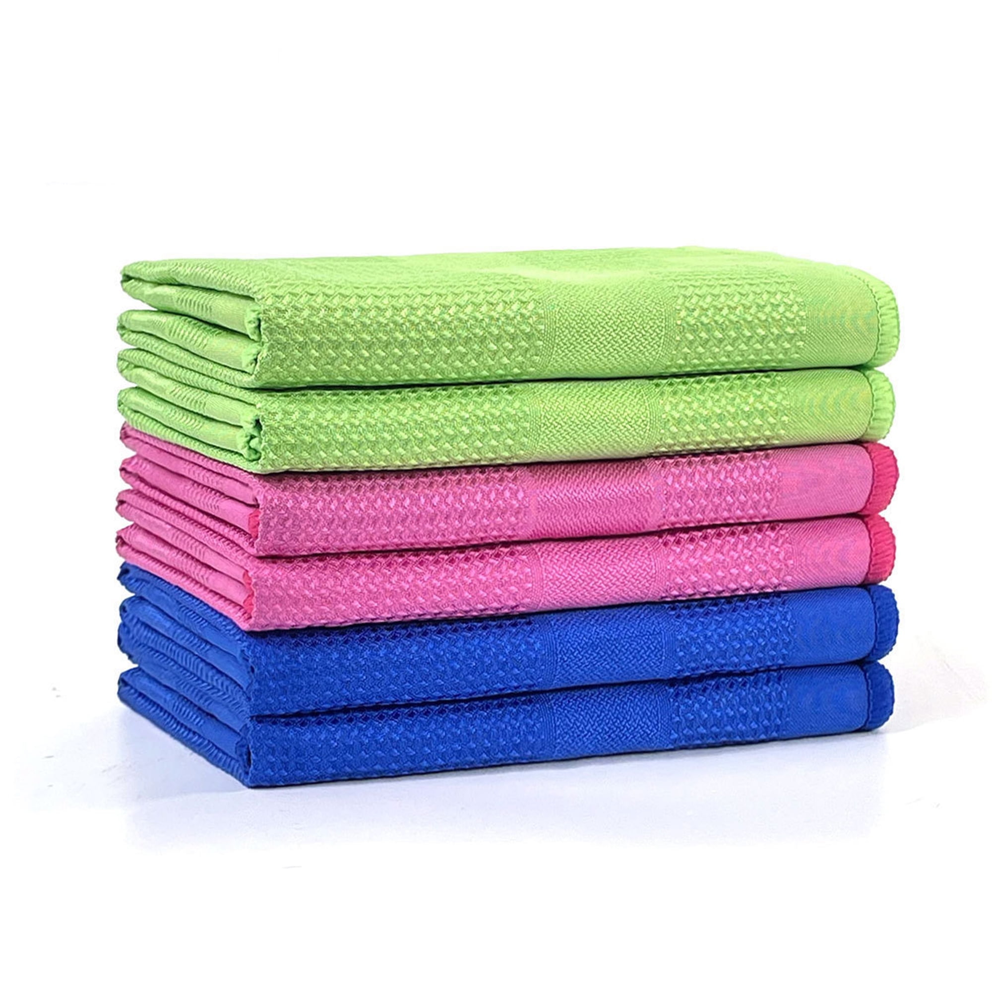 40 Counts Cleaning Rag with Soft Lint, Quickly Dry Cleaning Cloth Super ...