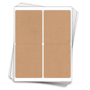 PRES-a-ply White Labels, 1/2" x 1-3/4", Permanent-Adhesive, 8000 labels ...