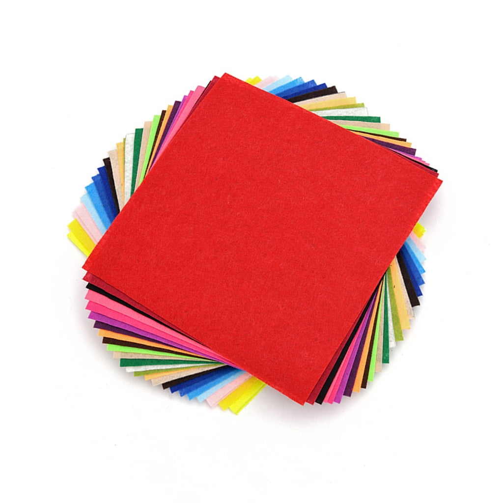 40 Different Color Nonwoven Felt Materials Pack Random for Creative ...