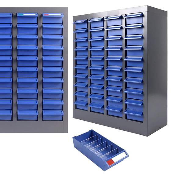 40 Drawers Storage Cabinet, Teacher Toolbox, Parts Storage Cabinet with ...