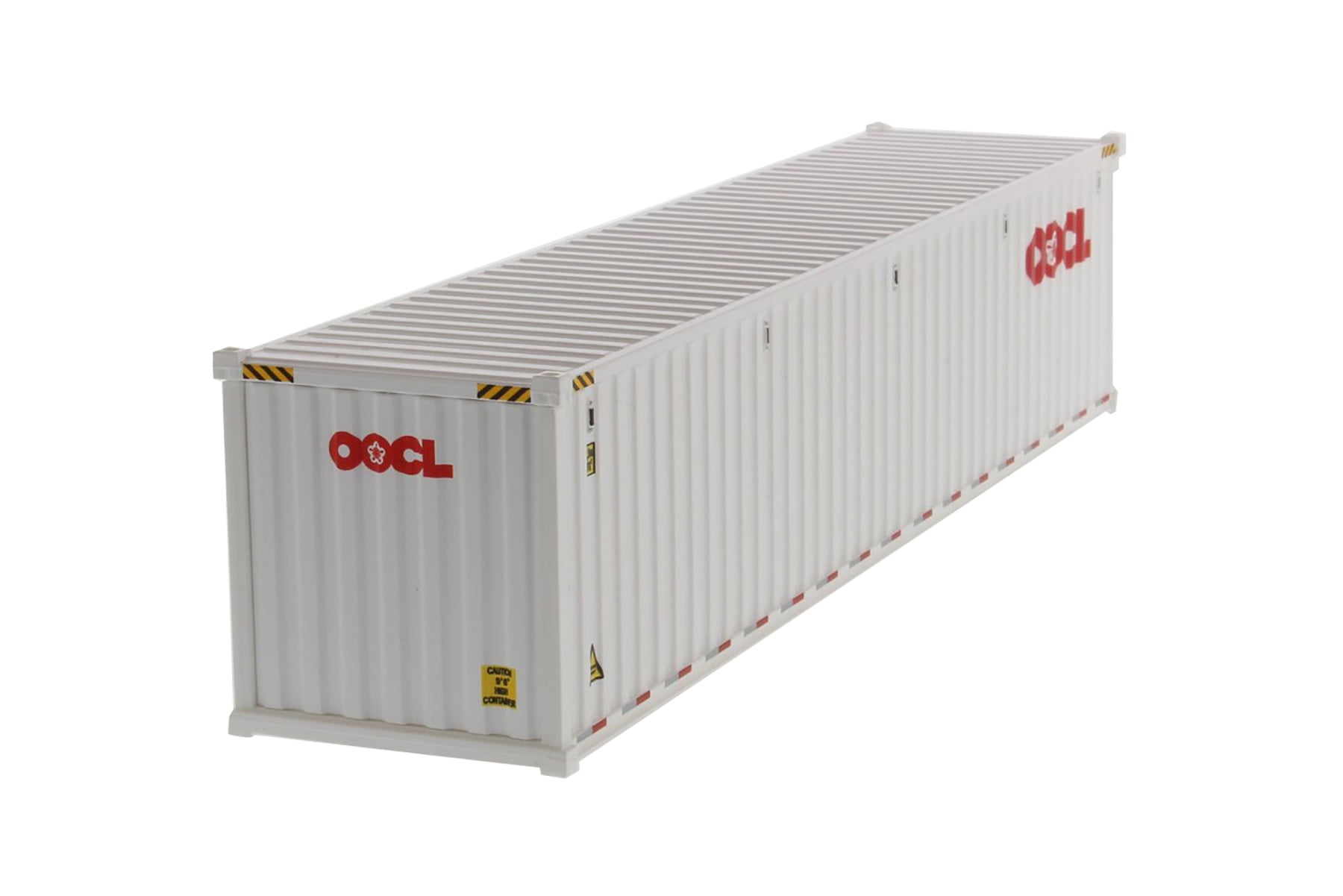 40' Dry Goods Sea Shipping Container "OOCL", White - Diecast Masters ...