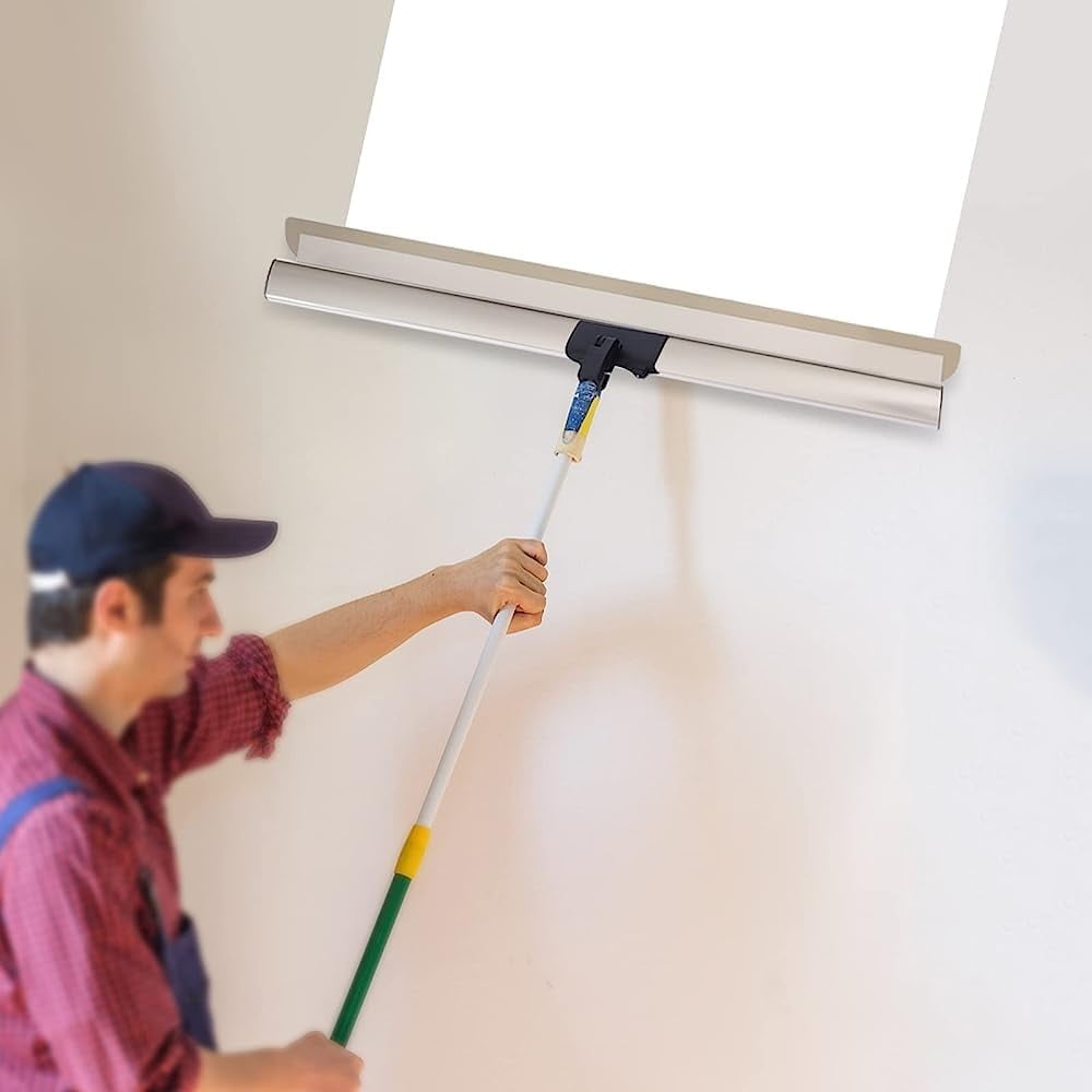 40"Drywall Skimming Blade w/0.35mm Blade Putty Scraper Stainless Steel ...