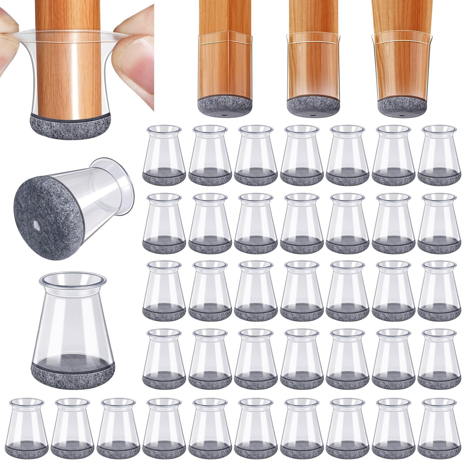 40 Extra Small Chair Floor Protectors Covers to Protect Floors ...