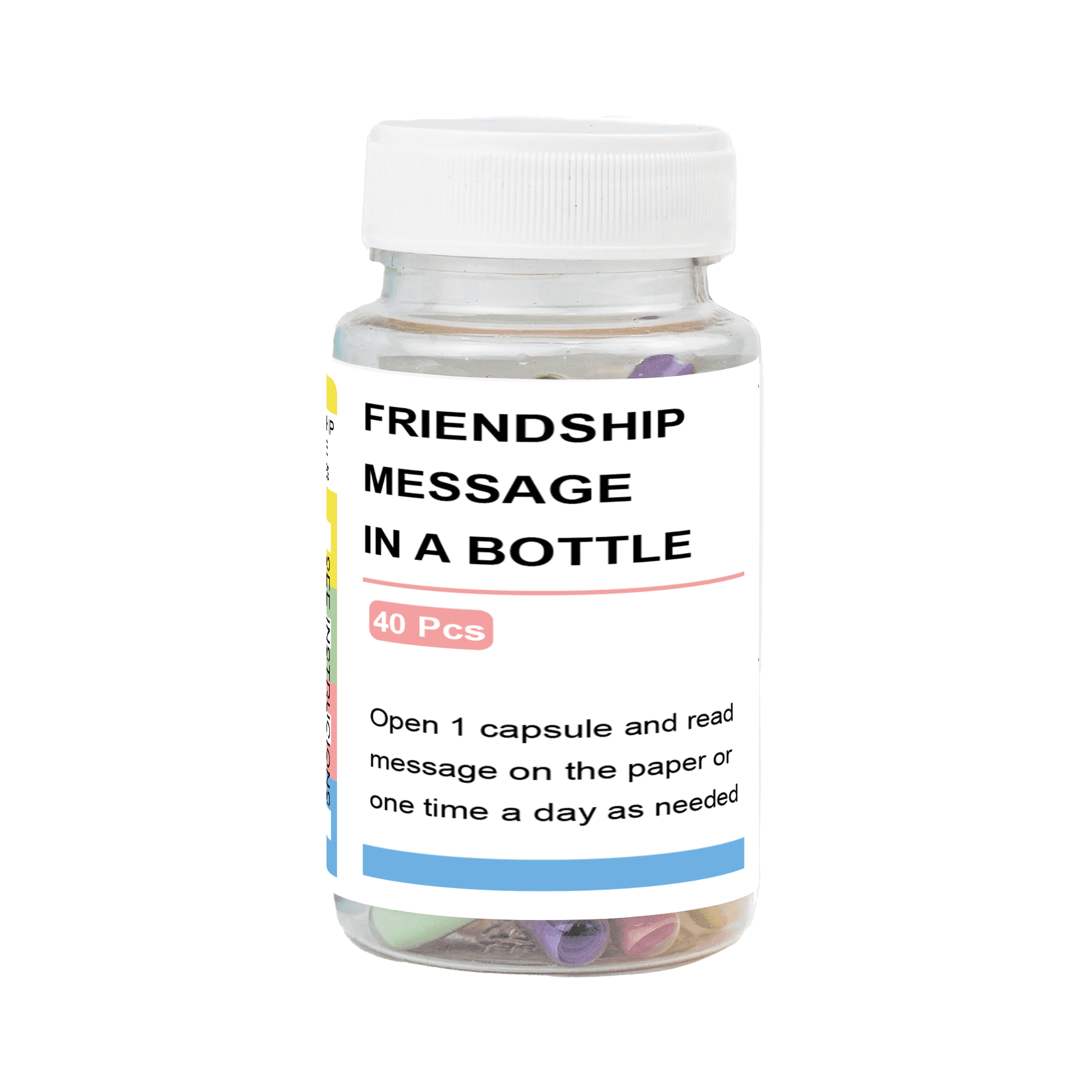 40 Friendship Capsule Letters Messages in a Bottle for Women, BFF ...