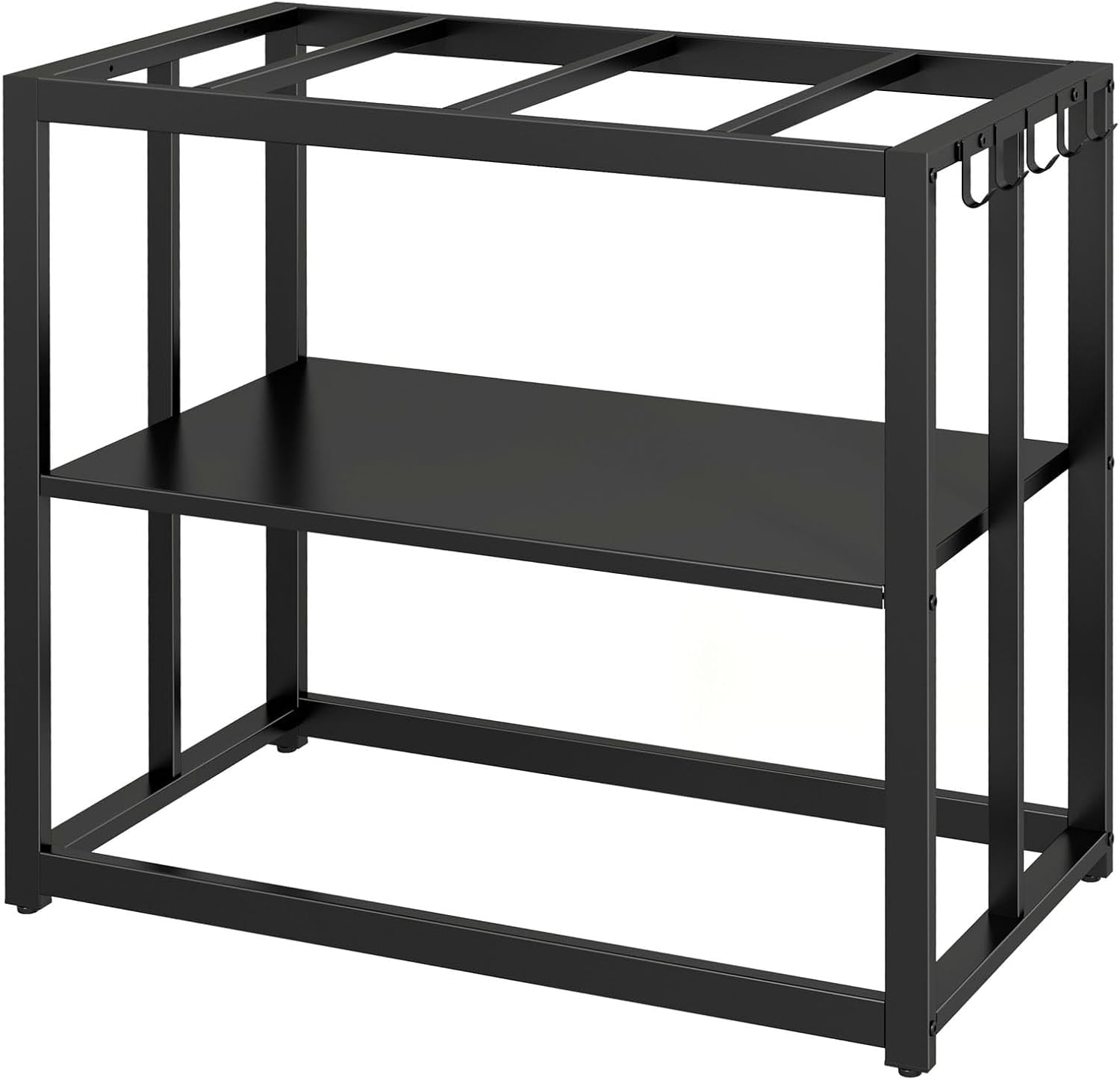 40 Gallon Aquarium Stand With Storage Shelf, Fish Tank Stand With Hooks ...