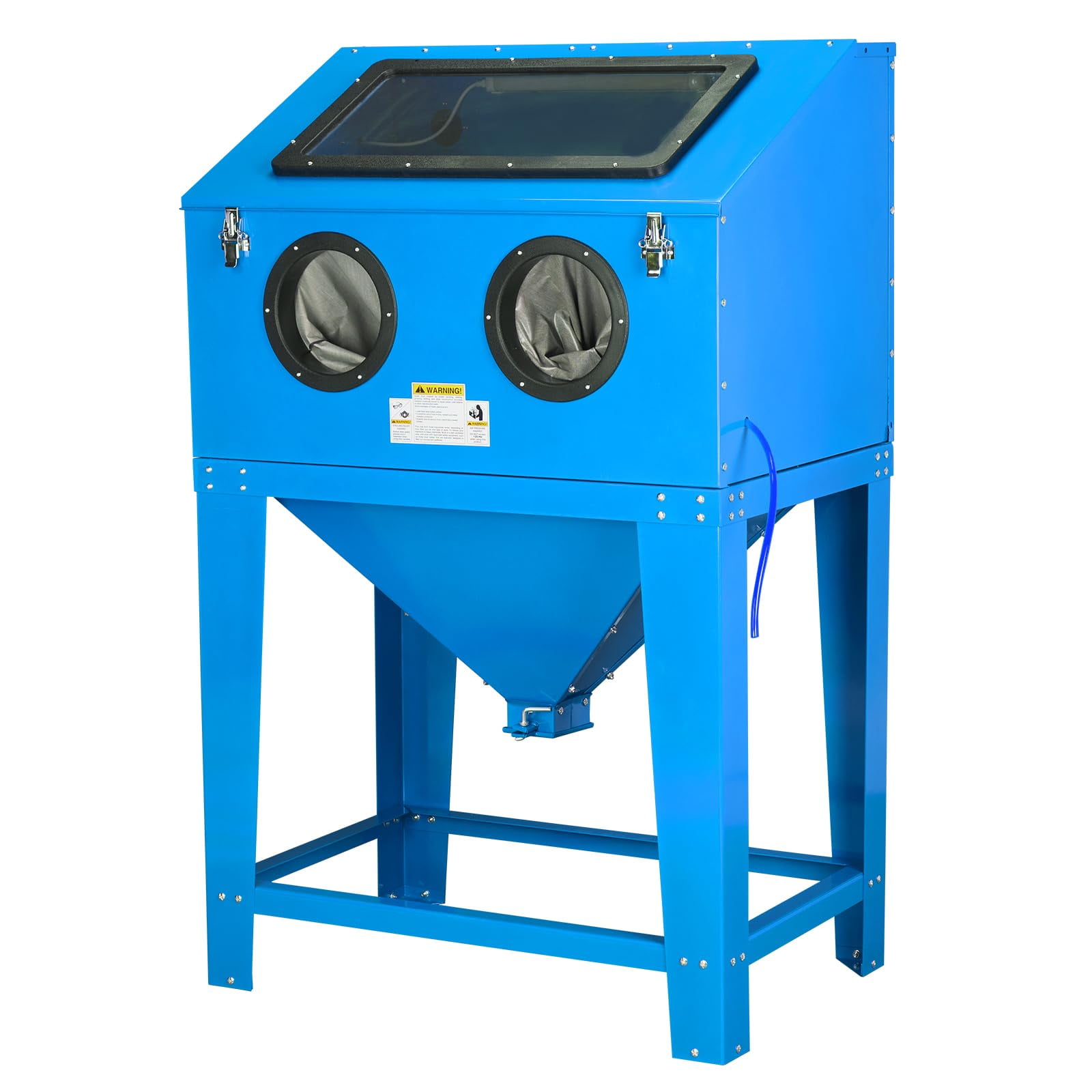 40 Gallon Heavy Duty Steel Sandblasting Cabinet, Bench Top Air ...
