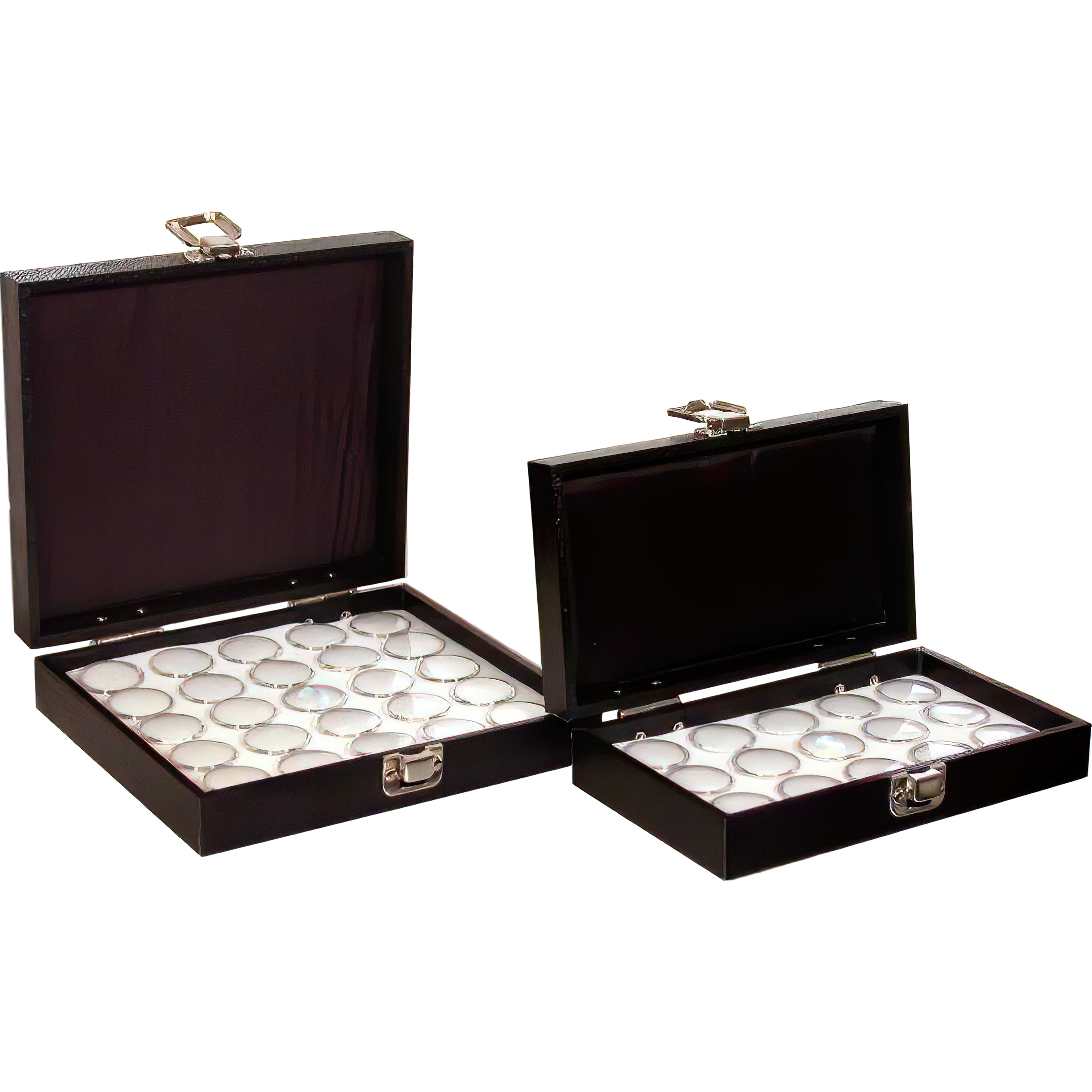 40 Gem Jars Foam Inserts & 2 Boxes Display Storage Case - Walmart.com