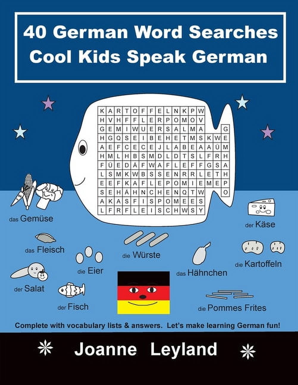 40 German Word Searches Cool Kids Speak German: Complete with ...