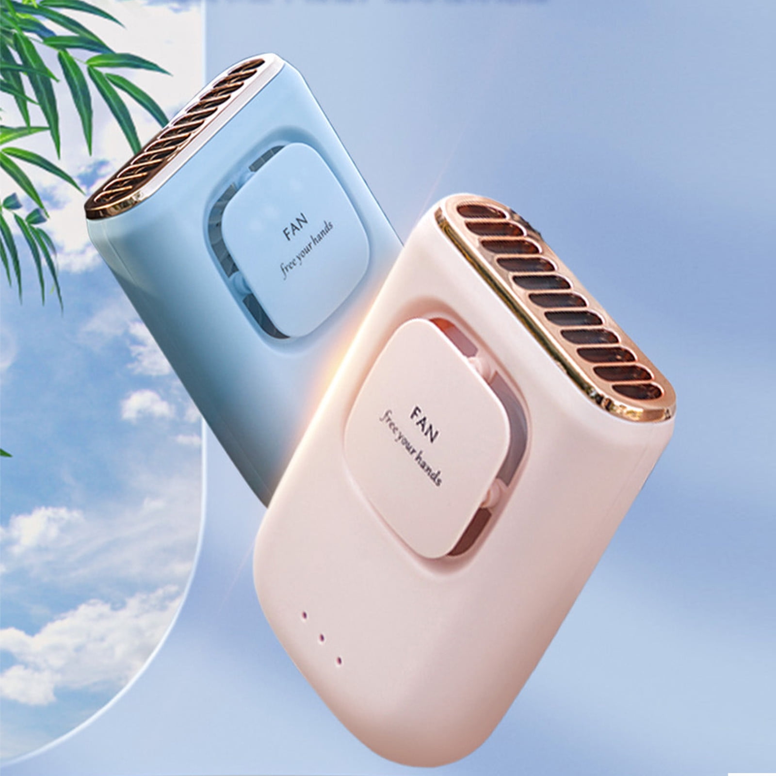 Up to 40% off Gifts Oefntac Portable Fan for Travel Neck Fans Bladeless ...