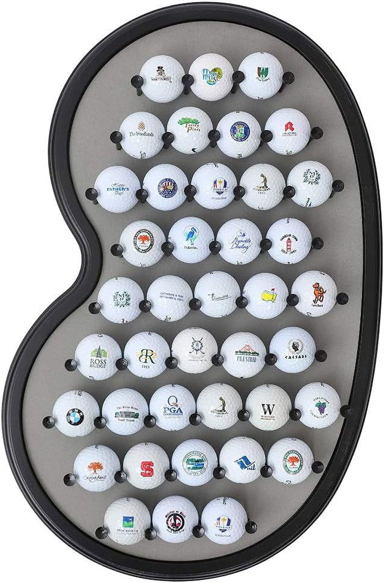 40 Golf Ball Display Rack~Unique Putting Green Shape~Two Color Options ...