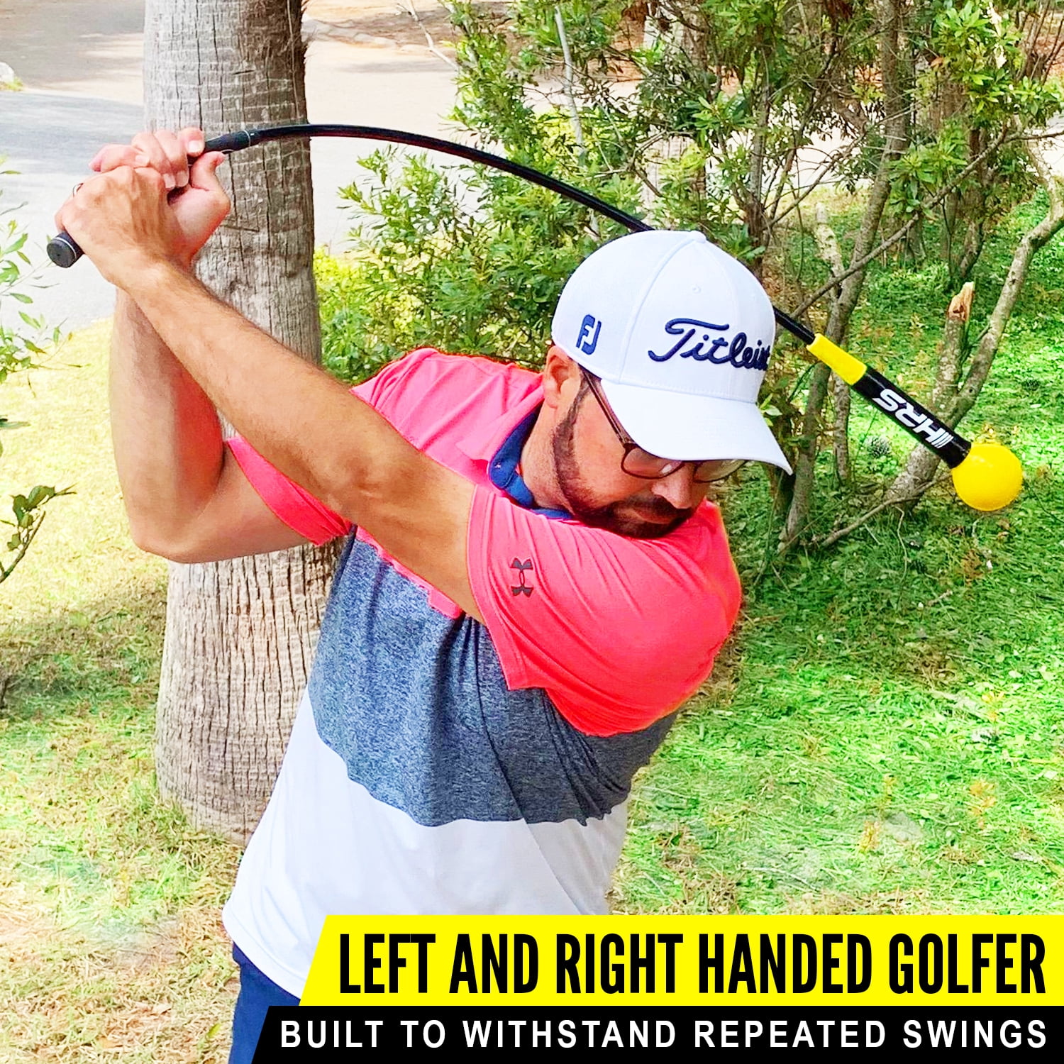 40" Golf Swing Trainer - Hit Run Steal Warm Up Practice Tempo Golf ...