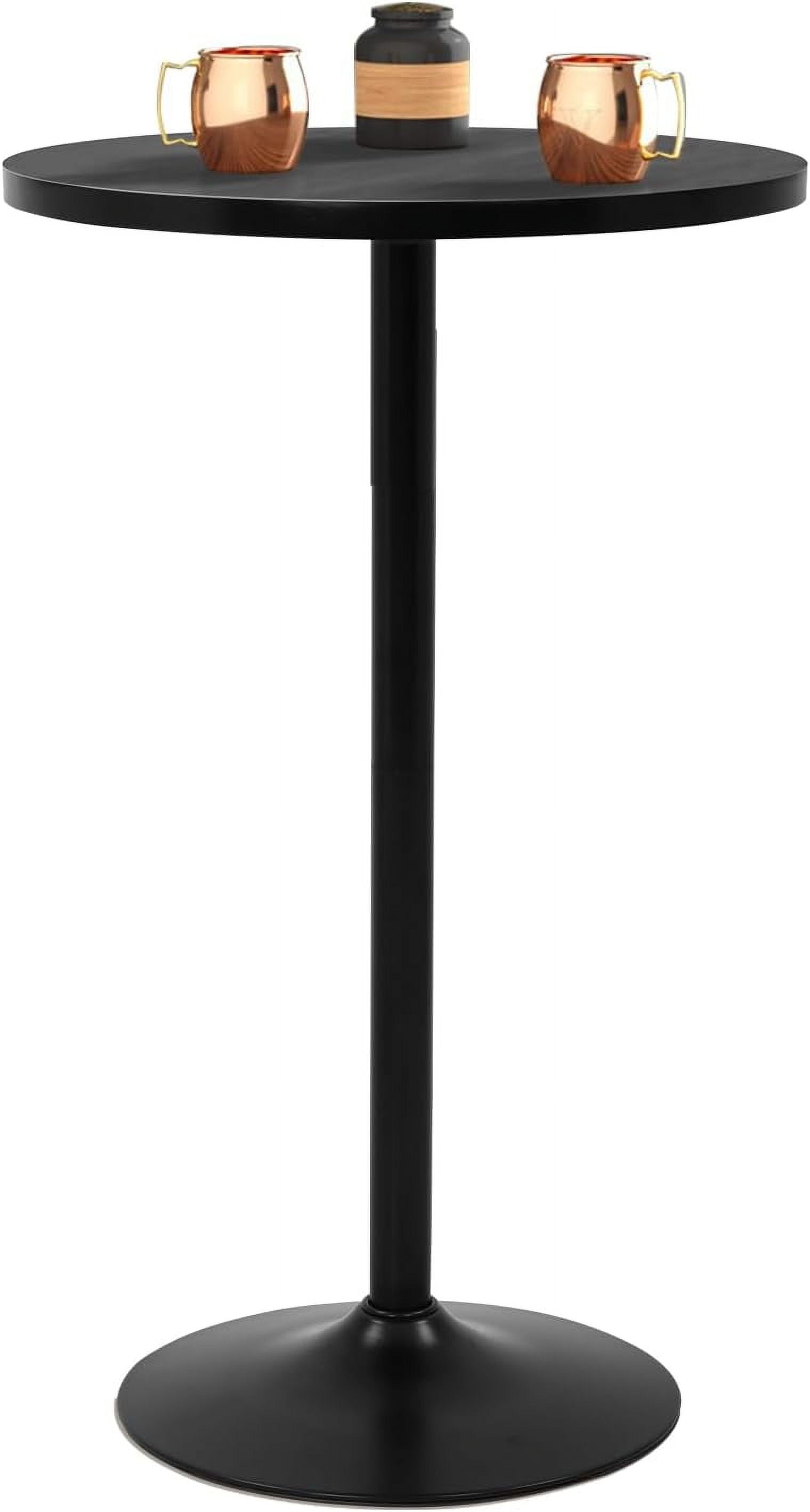 40 In Height Bar Table Cocktail Table Pub Drink Table, Small Round ...