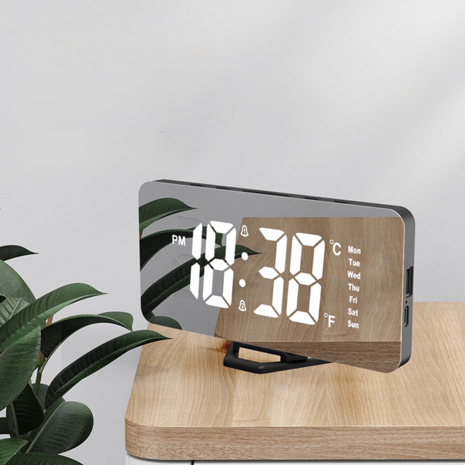 Up to 40% off Home Office, Alarm Clock, InsCrazy Digital Clock LED Display Electronic Clock ...