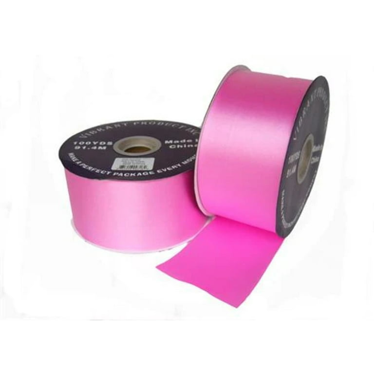 Hot Pink Satin Ribbon